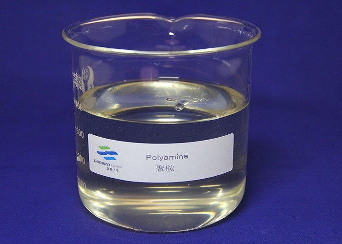Polyamine Flocculant Chemicals With Light Yellow Viscous Liquid 50% ...