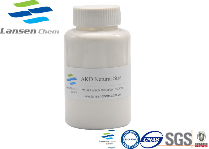 Netural Size Alkyl AKD Emulsion Good Solubility Electrostatic ...