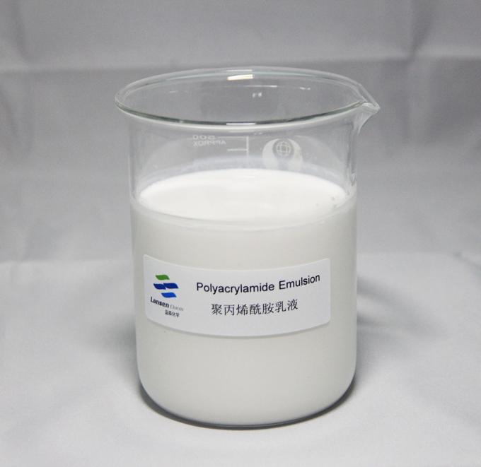 Anionic / Cationic Polyacrylamide Emulsion For Dyeing And Coal Washing