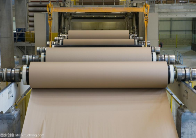 Modern papermaking process flow