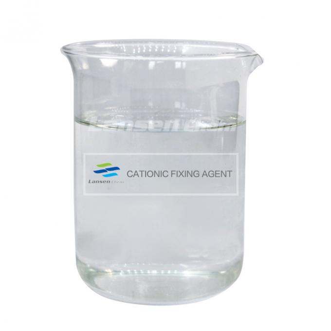 Viscosity 350-650 Cps Cationic Fixing Agent Low Molecular Weight High ...